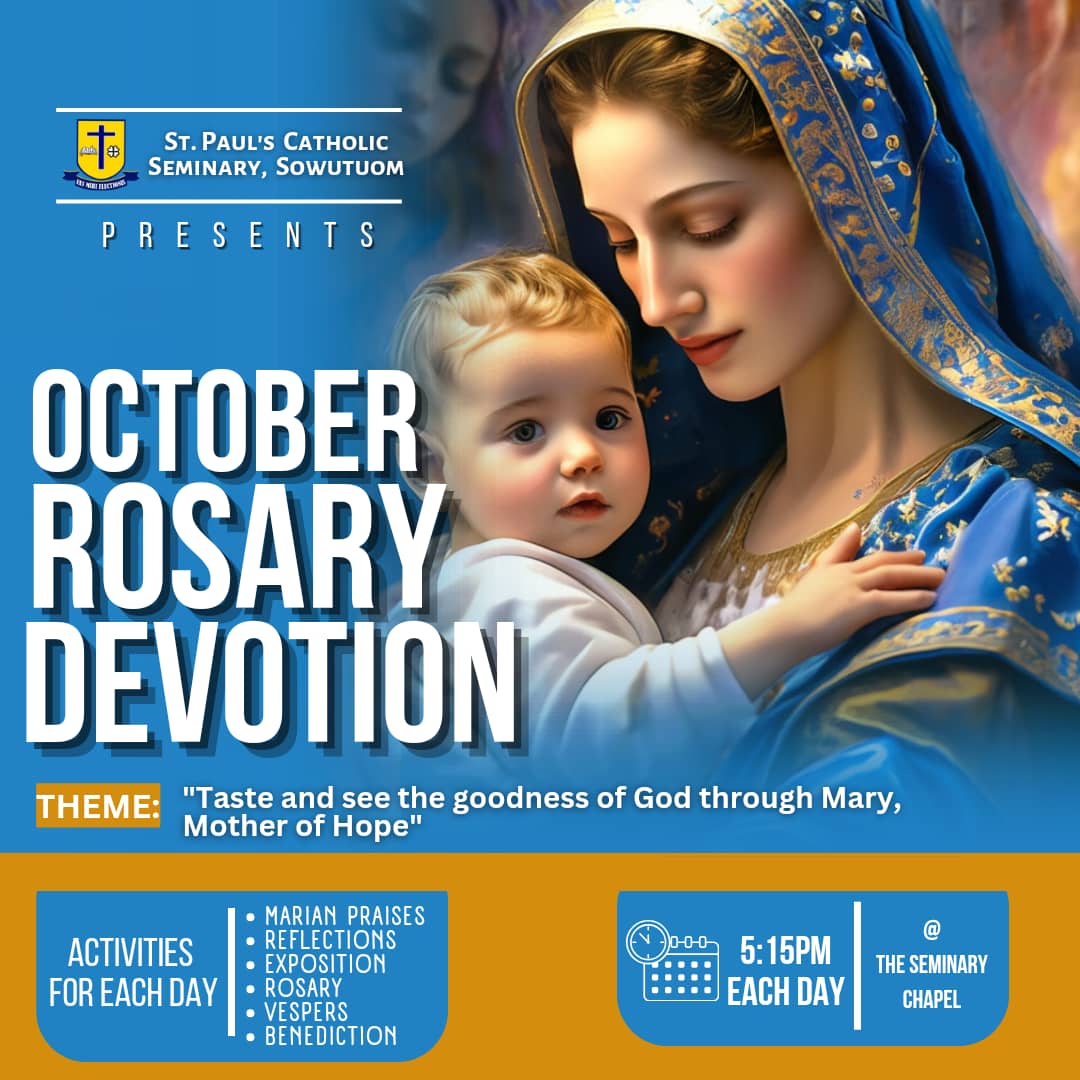 October Holy Rosary at St. Paul's Catholic Seminary: A Month of ...